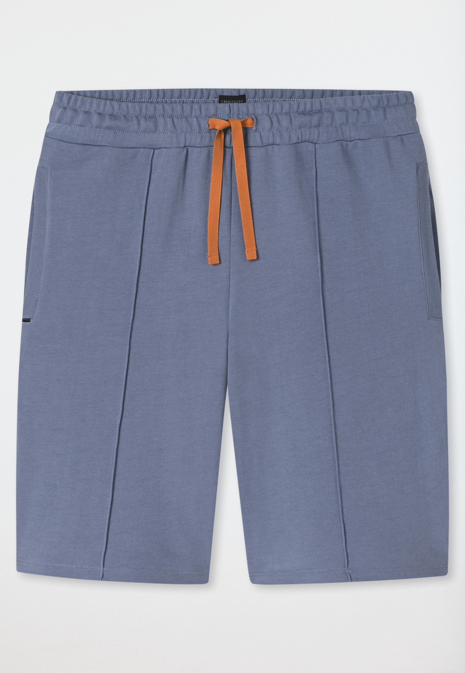 Pants short sweat fabric blue-grey - Mix+Relax | SCHIESSER